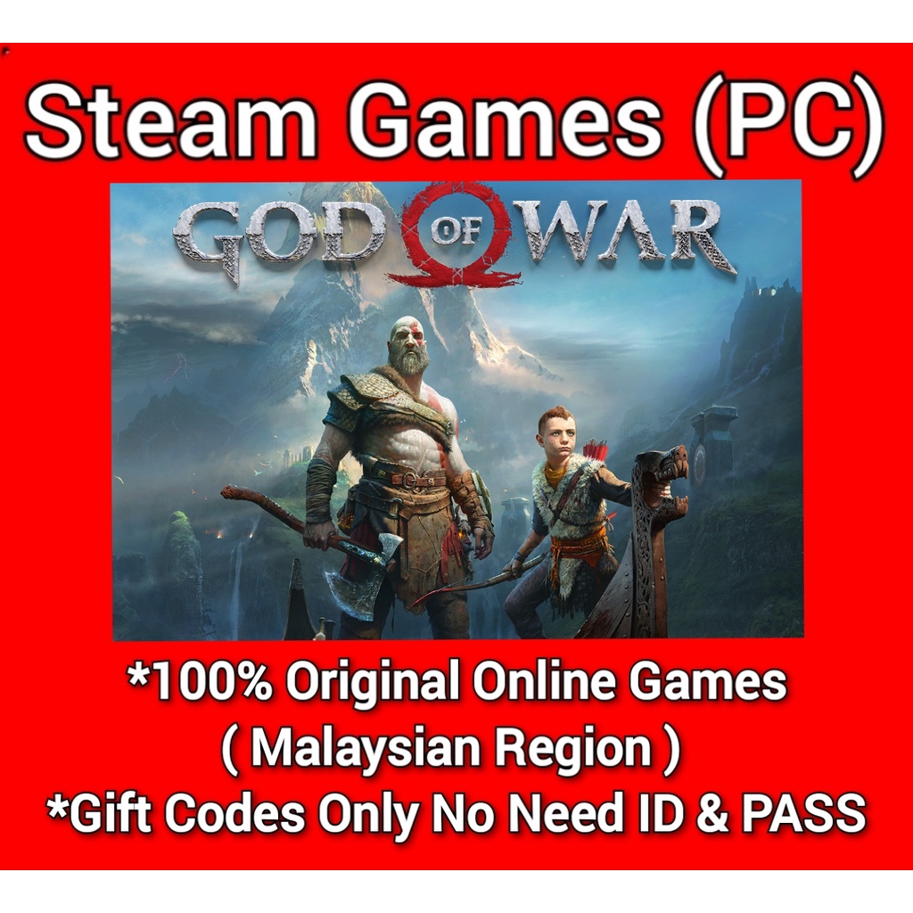 GOD OF WAR (PC) STEAM GAMES ONLINE | Shopee Malaysia