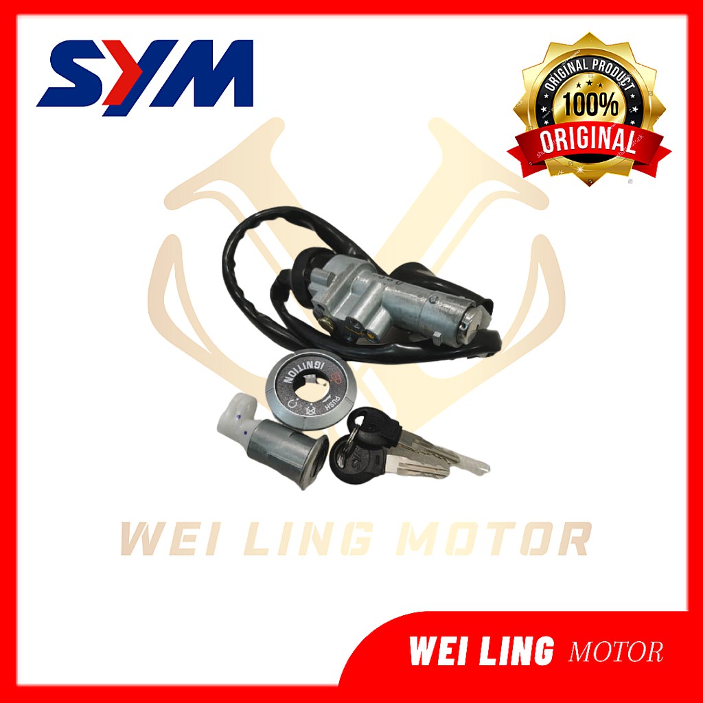 SYM JET POWER 125 KEY SET ORIGINAL MOTOR SPARE | Shopee Malaysia