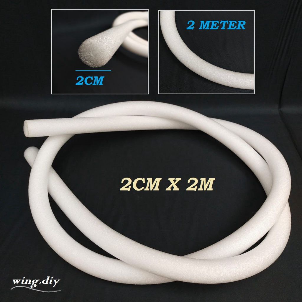 2M/ROLL | 2CM ROUND CYLINDER SPONGE/ ROUND MAGIC STICK FOAM/ SPAN UNTUK ...