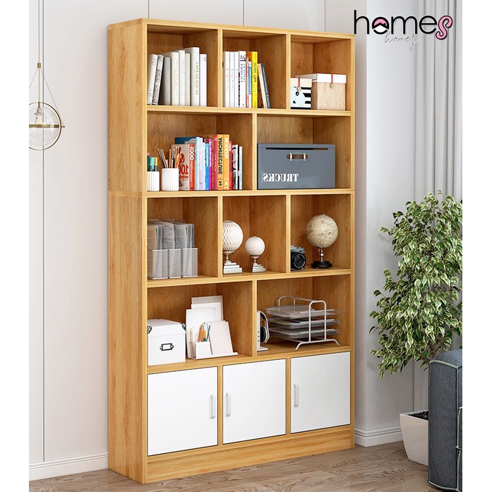 File Cabinet Book Shelf Cabinet With Door Storage File Cabinet Rak Buku ...