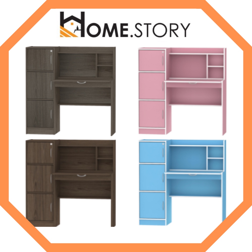 Home.Story FAYNE Children Study Desk With Storage / Writing Desk / Meja ...