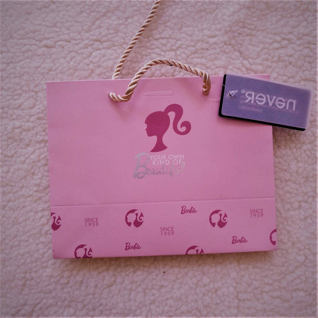 (READY STOCK) Limited Edition Never x Barbie Paper Bag (small) | Shopee ...