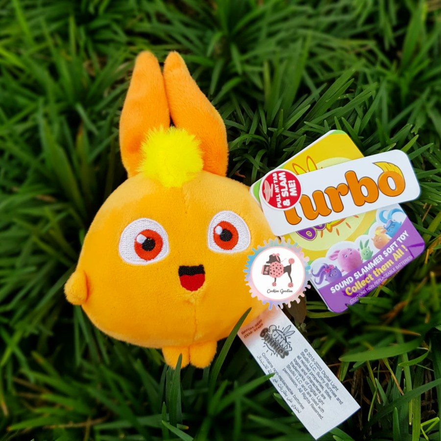 Sunny Bunnies Sound Slammer Soft Plush - Turbo | Shopee Malaysia