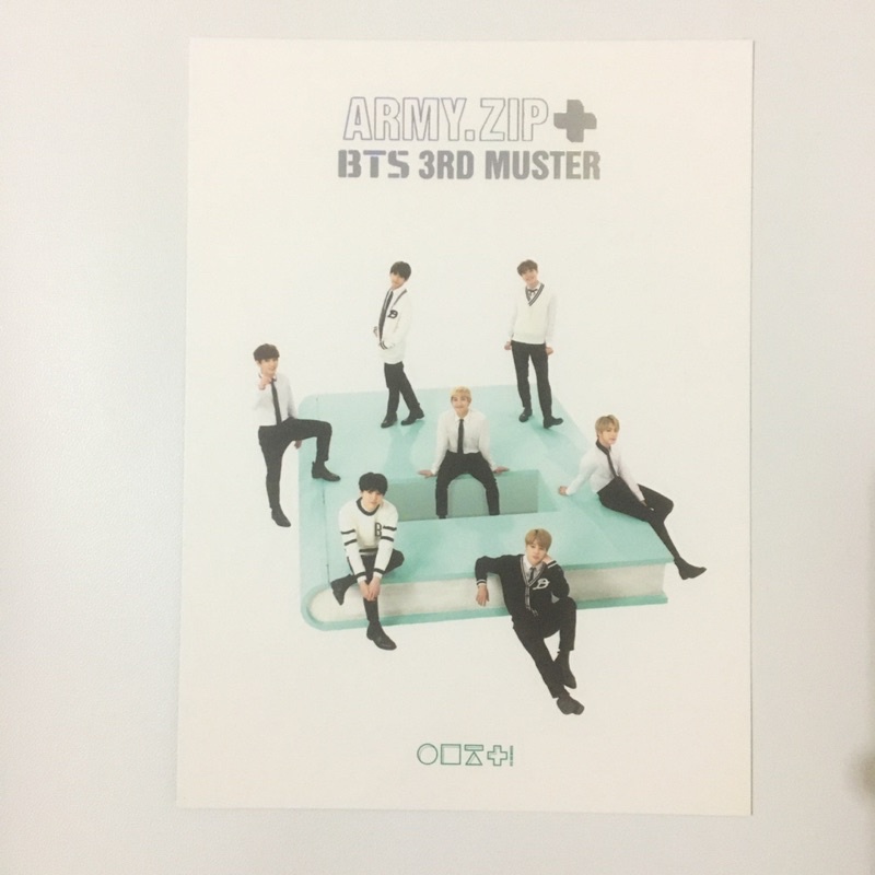 Bts 3rd Muster ARMY ZIP DVD Official Postcard Photoset PC | Shopee Malaysia