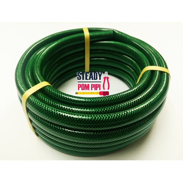 10M BRAIDED DARK GREEN GARDEN HOSE / GETAH PAIP (16MM X 10M) | Shopee ...