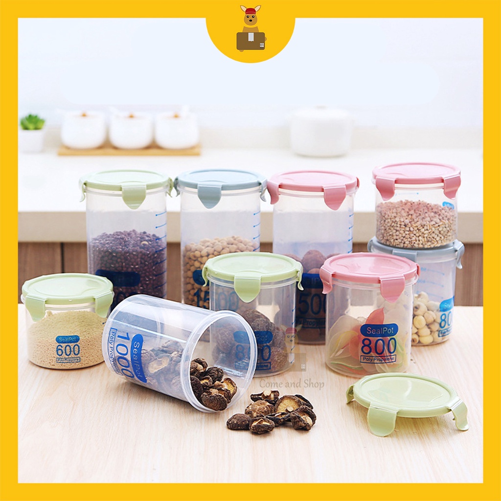 [CLEARANCE] Food Storage Container Beans Nuts Container Plastic ...