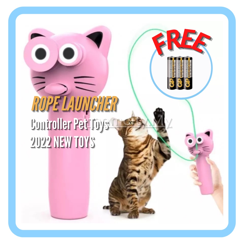 2022 New Toys/ Rope Launcher/ Pet Toys/ Cat Toys/ Controller Toys/ Tik ...