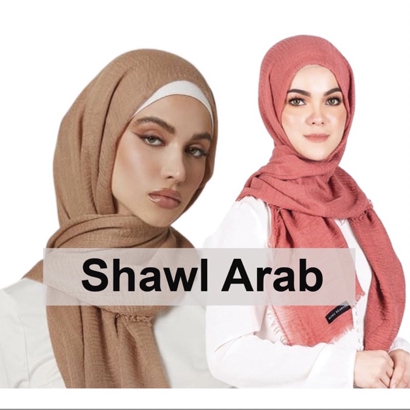 Shawl Malas Ironless Cotton | Shopee Malaysia