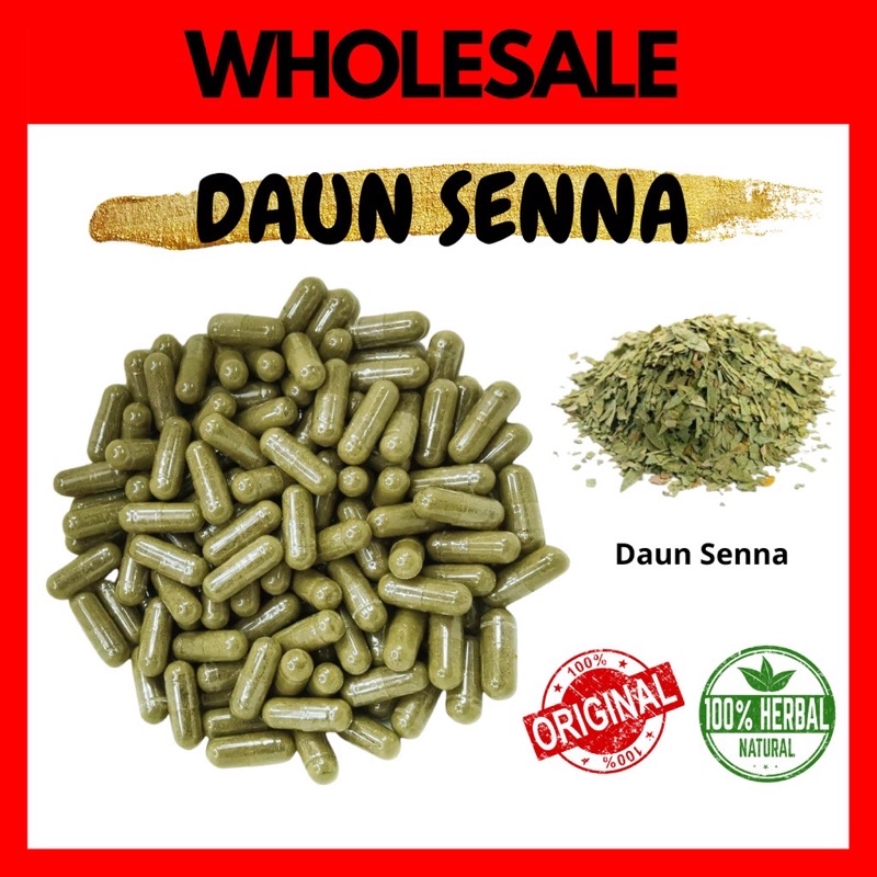 Kapsul Teh Senna Original | Senna Leaves | Ubat Kurus | Kempiskan Perut ...