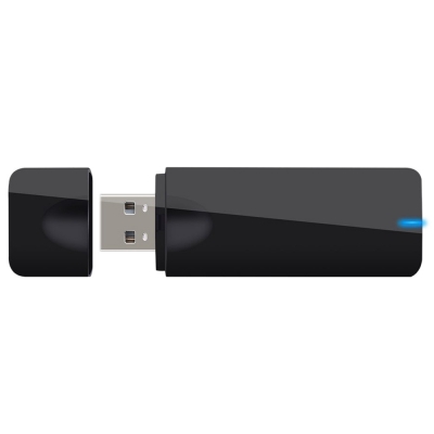 MT7612 Dual Brand Mini USB 3.0 Wireless LAN Card WiFi Receiver 1200Mbps ...