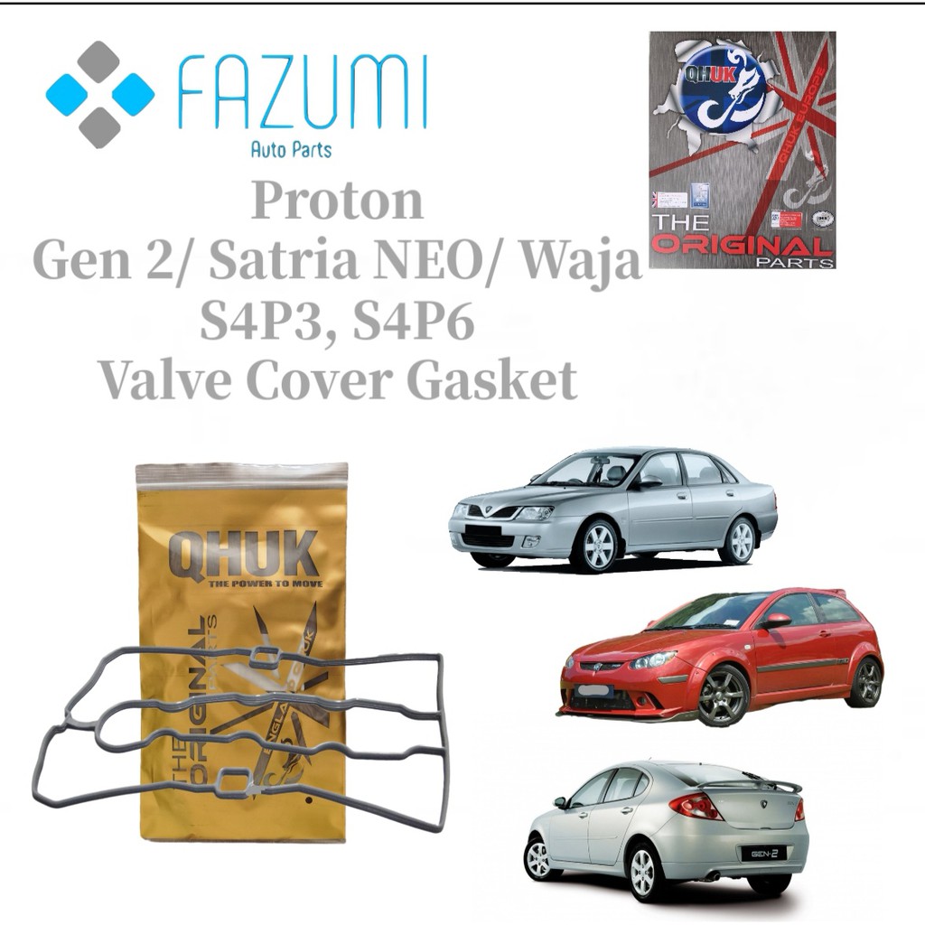 Proton Waja/ GEN2/ Satria NEO S4P3/S4P6 QHUK Silicone Valve Cover ...