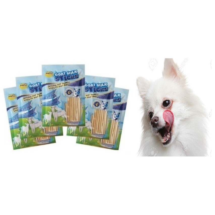 GOAT MILK STICKS DOG/CAT TREAT 80G 宠物羊奶条状零食 | Shopee Malaysia