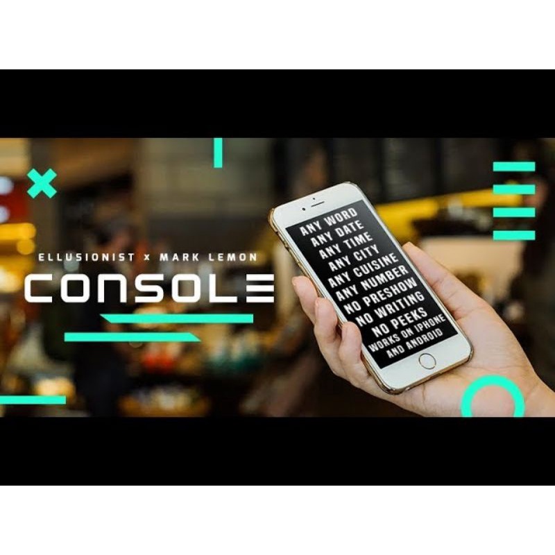 Console by Mark Lemon (Digital download) | Shopee Malaysia