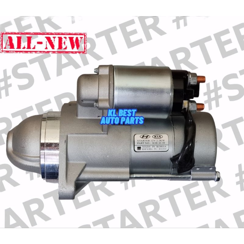 OEM NEW HYUNDAI GRAND STAREX A2 2.5 DIESEL D4CB STARTER MOTOR | Shopee ...