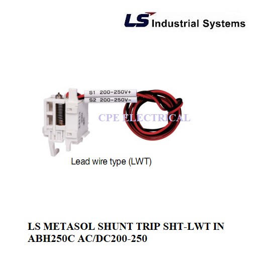 LS METASOL SHUNT TRIP SHT-LWT IN for ABN53c ABS103c ABS203c ABH103c ABH203c | Shopee Malaysia