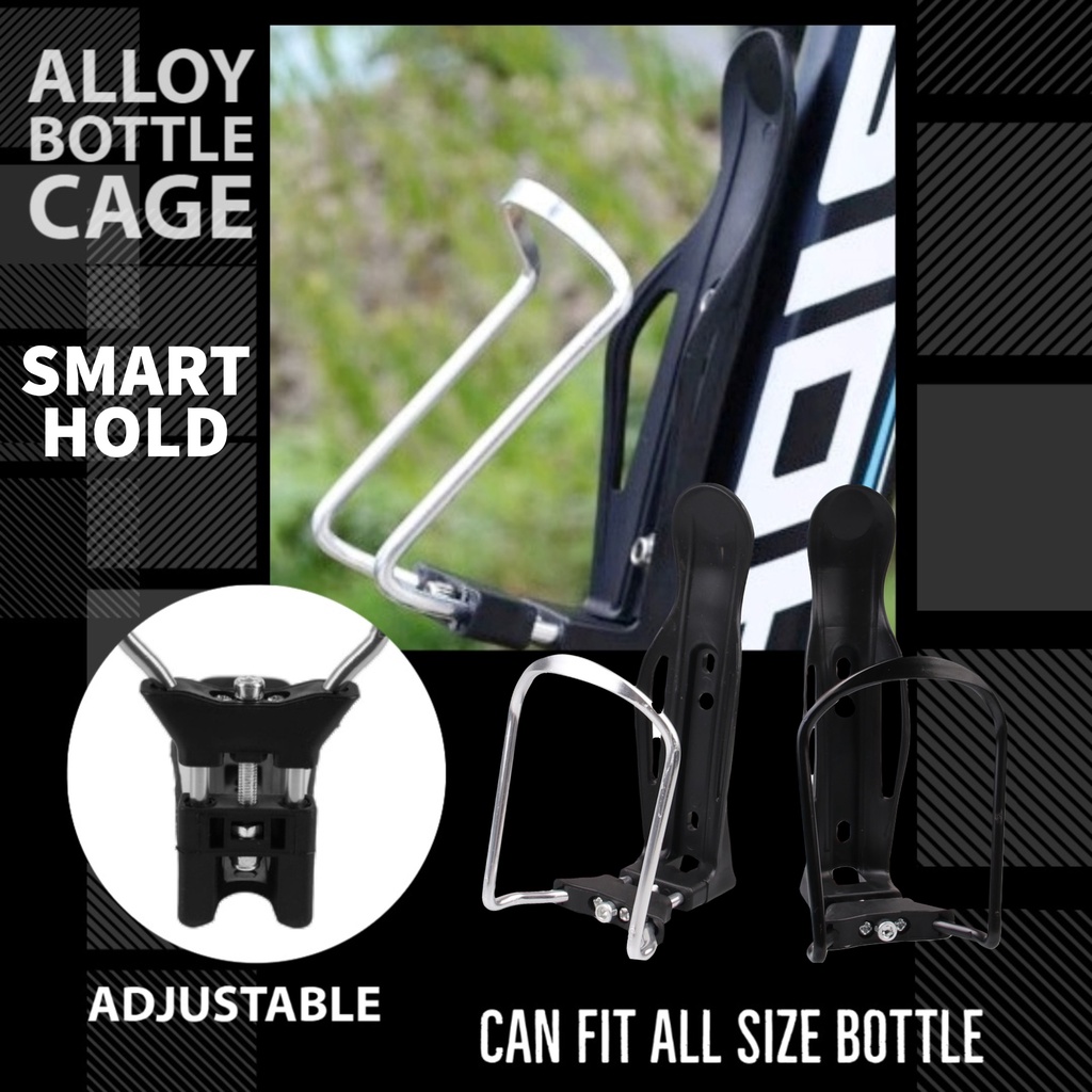 🔥Ready Stock🔥Smart Hold Adjustable Bottle Cage Bicycle Aluminum Cycling ...