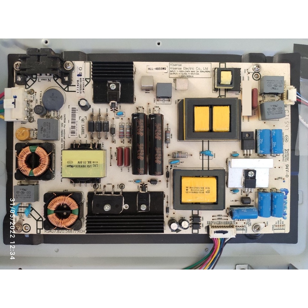 🔥Msia Ready Stock 24hr Ship🔥 HISENSE LCD TV 48K220PW POWERBOARD / POWER ...