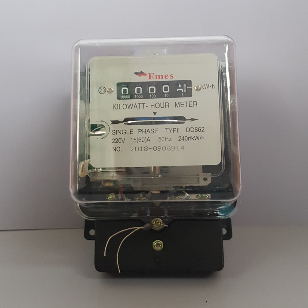 EMES KWH METER 100A 5/5 60A 60A1P2W DIGITAL60A Analog Direct 100A 3 ...