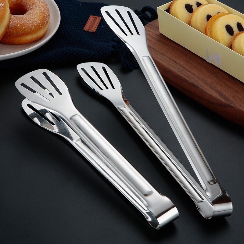 Multipurpose Stainless Steel Food Tong 9”/13” / Penyepit Pengepit Kuih ...