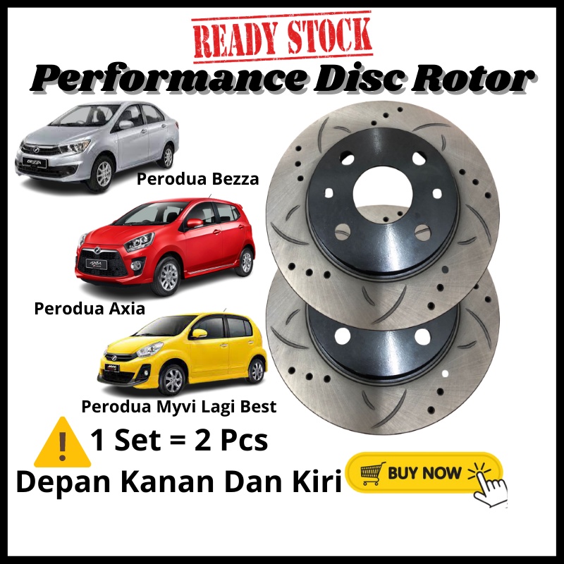 Perodua Myvi Lagi Best Axia Bezza Myvi icon Front Performance Disc ...