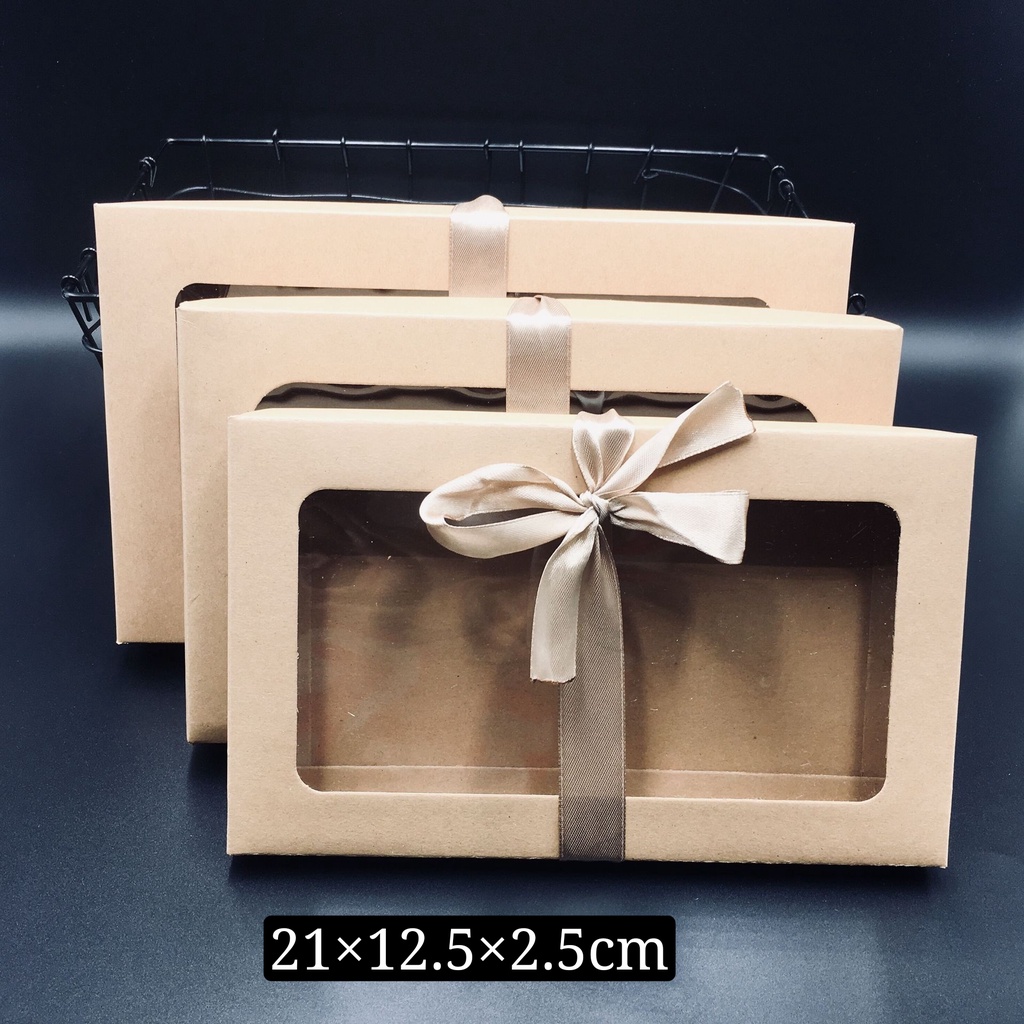 9016 READY STOCK DIY Ribbon Gift Box - Homemade Gift Box Socks Box ...