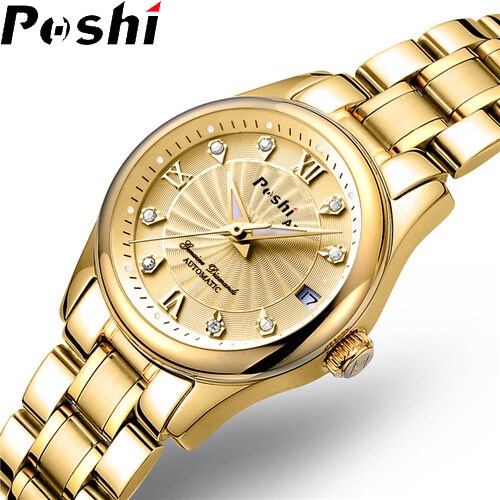 POSHI jam tangan wanita original Waterproof Ladies Quartz Watch fashion ...