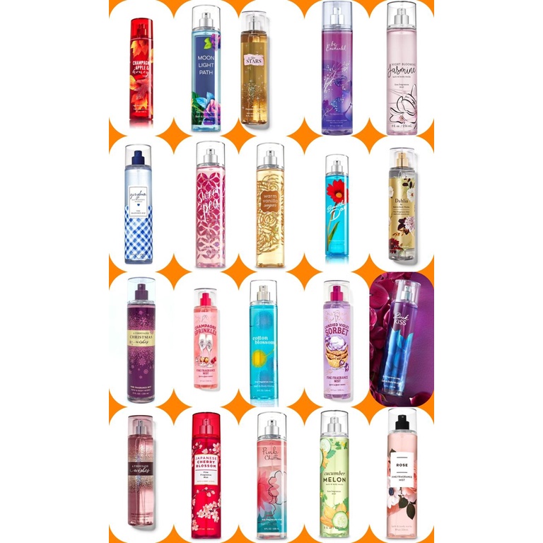 Bath & Body Works Fine Fragrance Mist | Shopee Malaysia