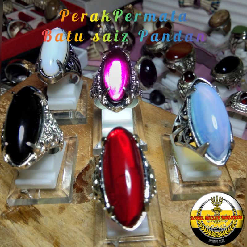cincin batu akik saiz pandan / cincin lelaki / ring for man / tawaran ...
