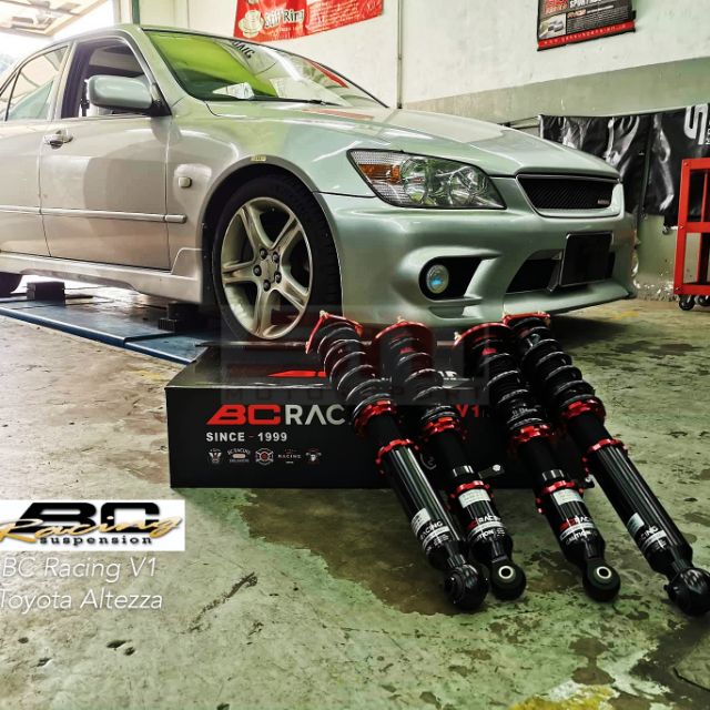 Toyota Altezza BC Racing V1 Adjustable Suspension HLSH Bodyshift ...