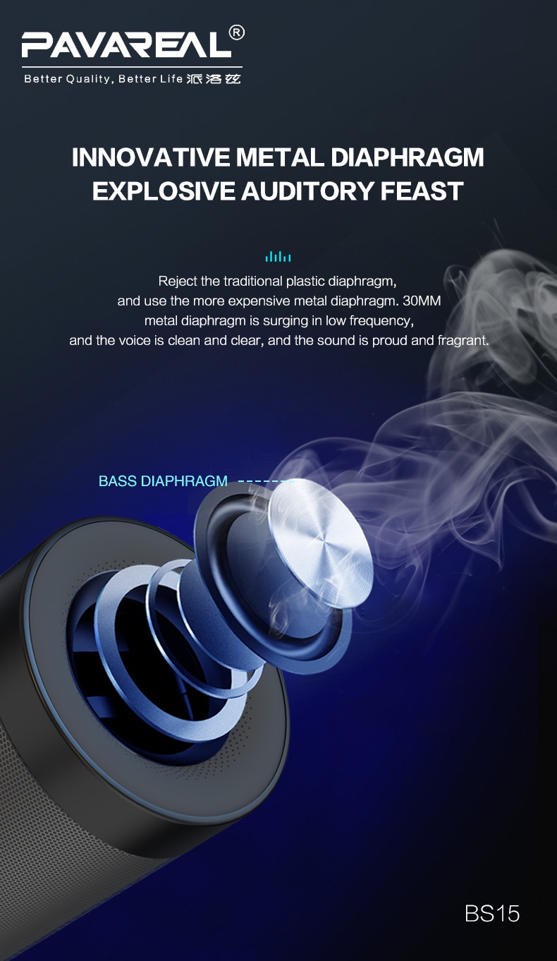 PAVAREAL BS15 Subwoofer Wireless Double Speaker | Shopee Malaysia