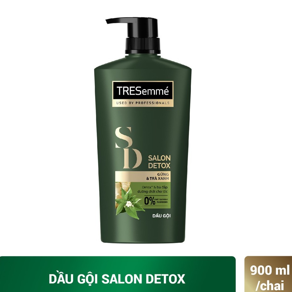 Tresemme Salon Detox Shampoo And Green Tea - 900G | Shopee Malaysia