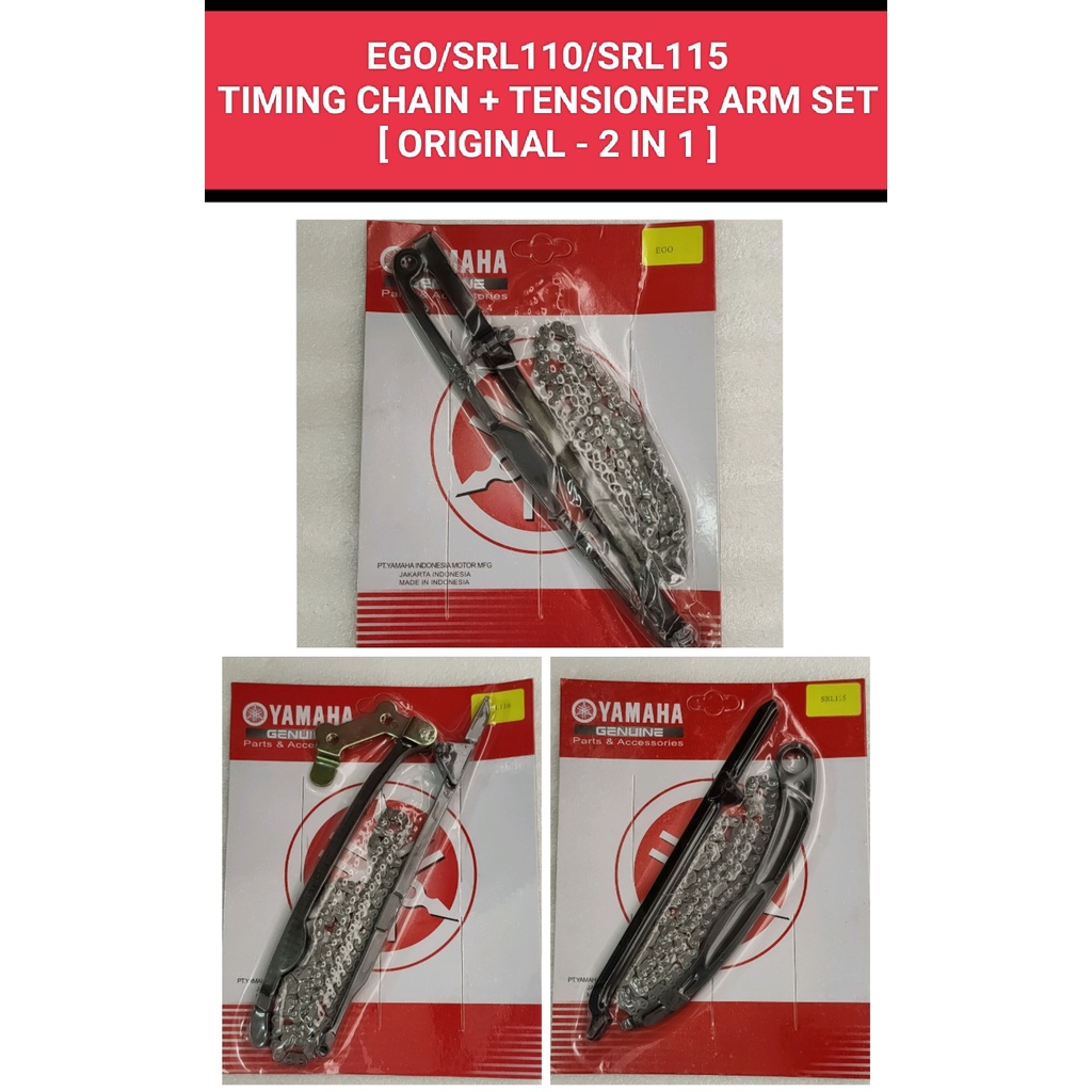 EGO/SRL110/SRL115/LAGENDA [ ORIGINAL 2 IN 1 ] TIMING CHAIN WITH ...