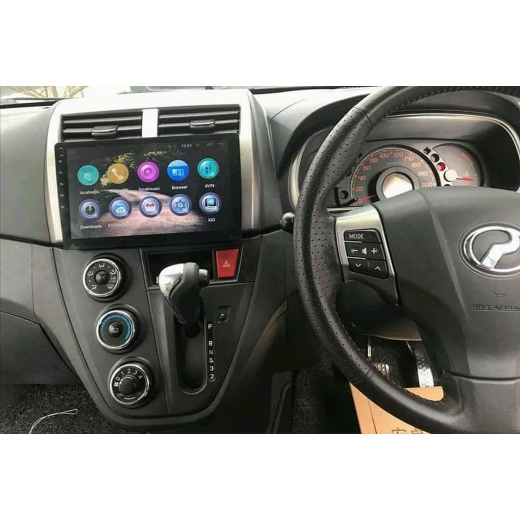 PERODUA MYVI ICON 2015-2017 10 INCH IPS SCREEN CAR ANDROID PLAYER | Shopee Malaysia