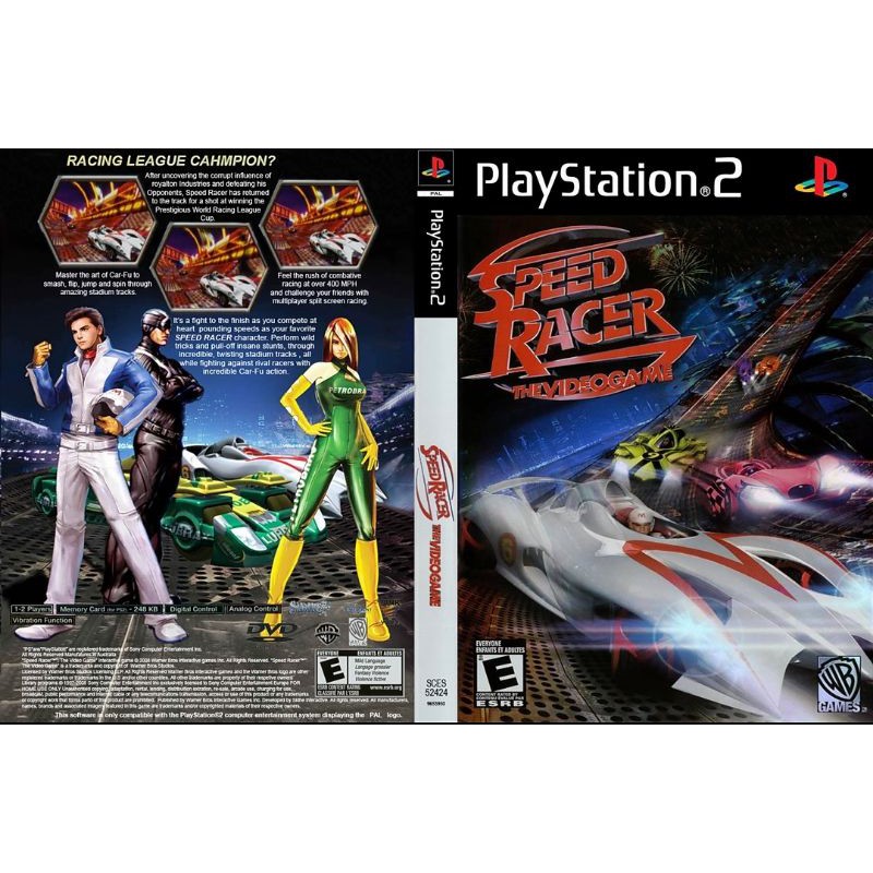 PS2 CD DVD GAMES (Speed Racer: The Videogame) | Shopee Malaysia