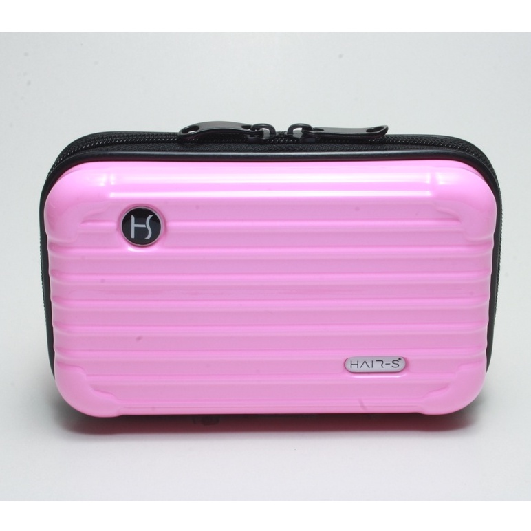 Hard Shell Case / Cosmetic Bag / Toiletries Bag (PINK) | Shopee Malaysia