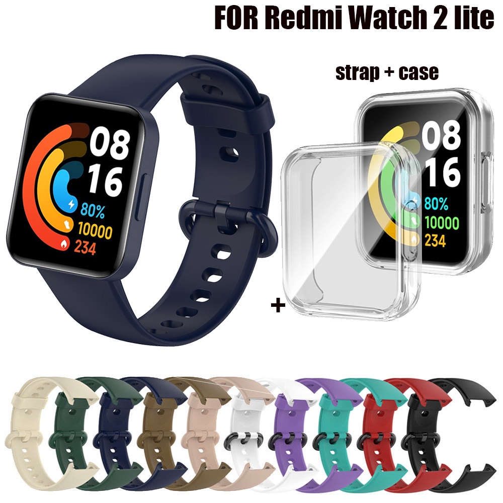 Watch Strap For Mi Watch Lite 2 Strap Replacement Silicone Strap For Redmi Watch 2 Lite Strap ...