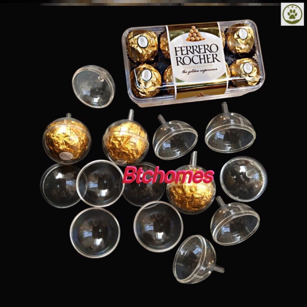 (100PCS) FERRERO ROCHER CASING CHOCOLATE COKLAT CUP Holder Case Cover ...