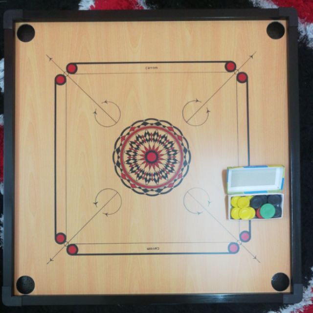 Carrom Board Papan Carrom | Shopee Malaysia