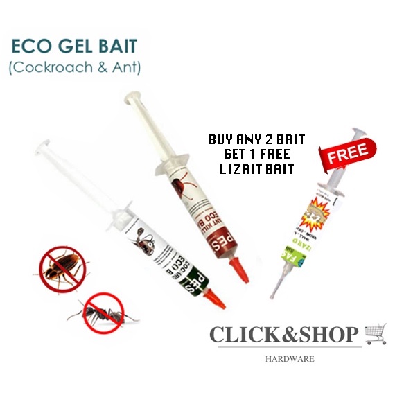 [READY STOCK] Eco Ant / Cockroach / Termite Gel bait (Killing Bait ...