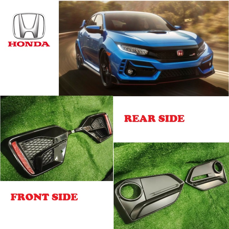Honda Civic FC SI Bumper / Type R Bumper Fog Lamp Cover Garnish（No ...