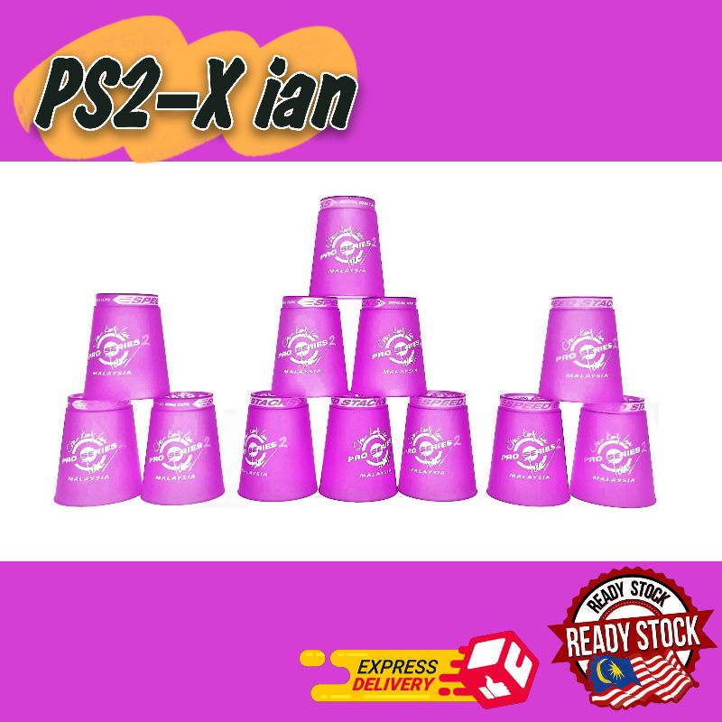 SPEED STACKS WSSA cup pro series 2 x ian (chan keng Ian) ps2 | Shopee ...