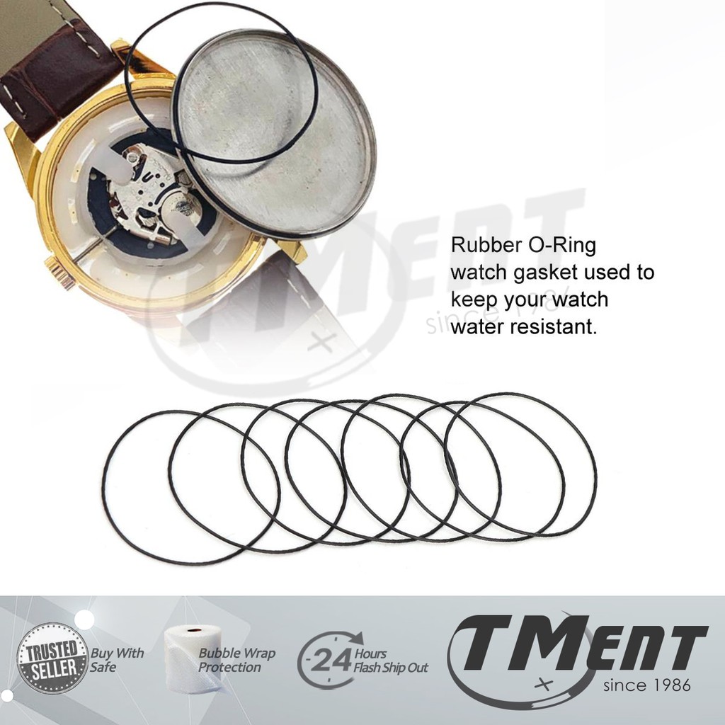 ORING Dia 0.6MM 0.7MM 0.8MM 0.9MM Watch Back Gasket Rubber Seal Repair ...