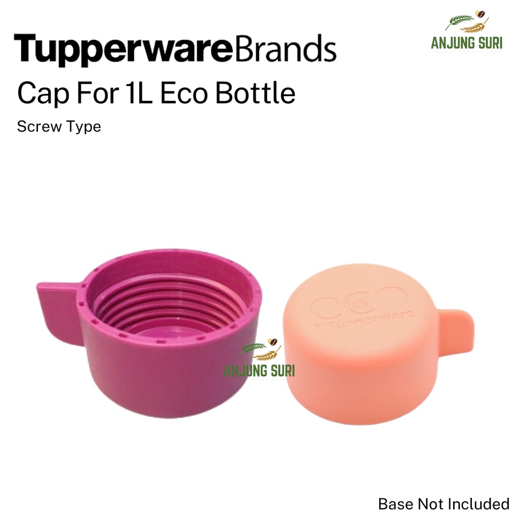 Penutup Botol Bekas Air Tupperware Eco Water Bottle Cap Replacement ...