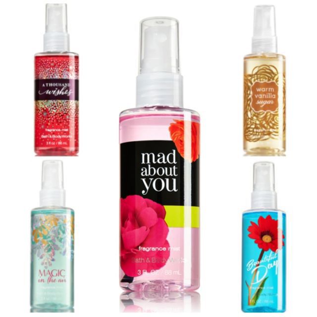 Travel Body Mist Bath and Body Works | Shopee Malaysia