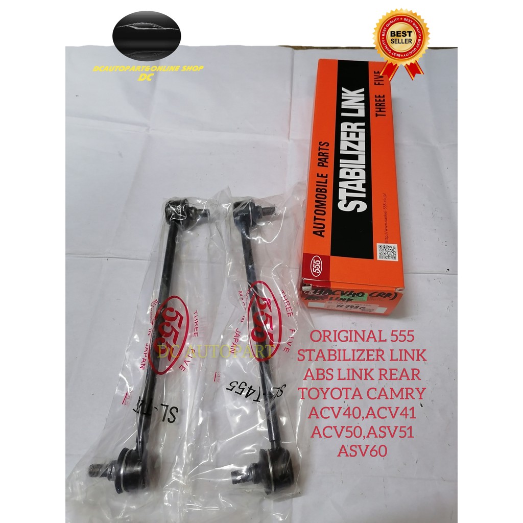 ORIGINAL 555 STABILIZER LINK REAR TOYOTA CAMRY ACV40 ACV41 ACV50 ASV51 ...