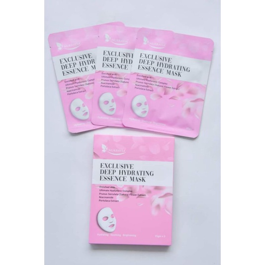 EXCLUSIVE DEEP HYDRATING ESSENCE MASK (1BOX=3PCS) NURRAYSA BEAUTY 🔥 ...