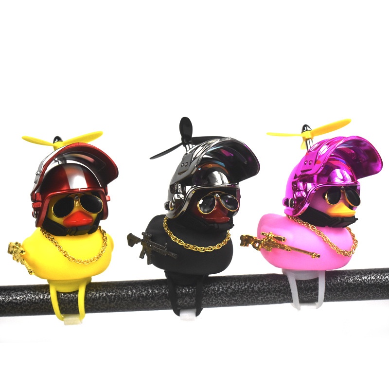 Black Duck Helmet Horn Little Yellow Light Duck Bamboo Raft Blke ...