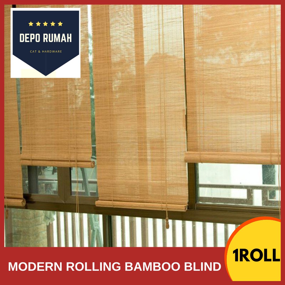 Bamboo Blinds Bidai Kayu Bidai buluh Wooden Blinds Outdoor | , 户外木帘 ...