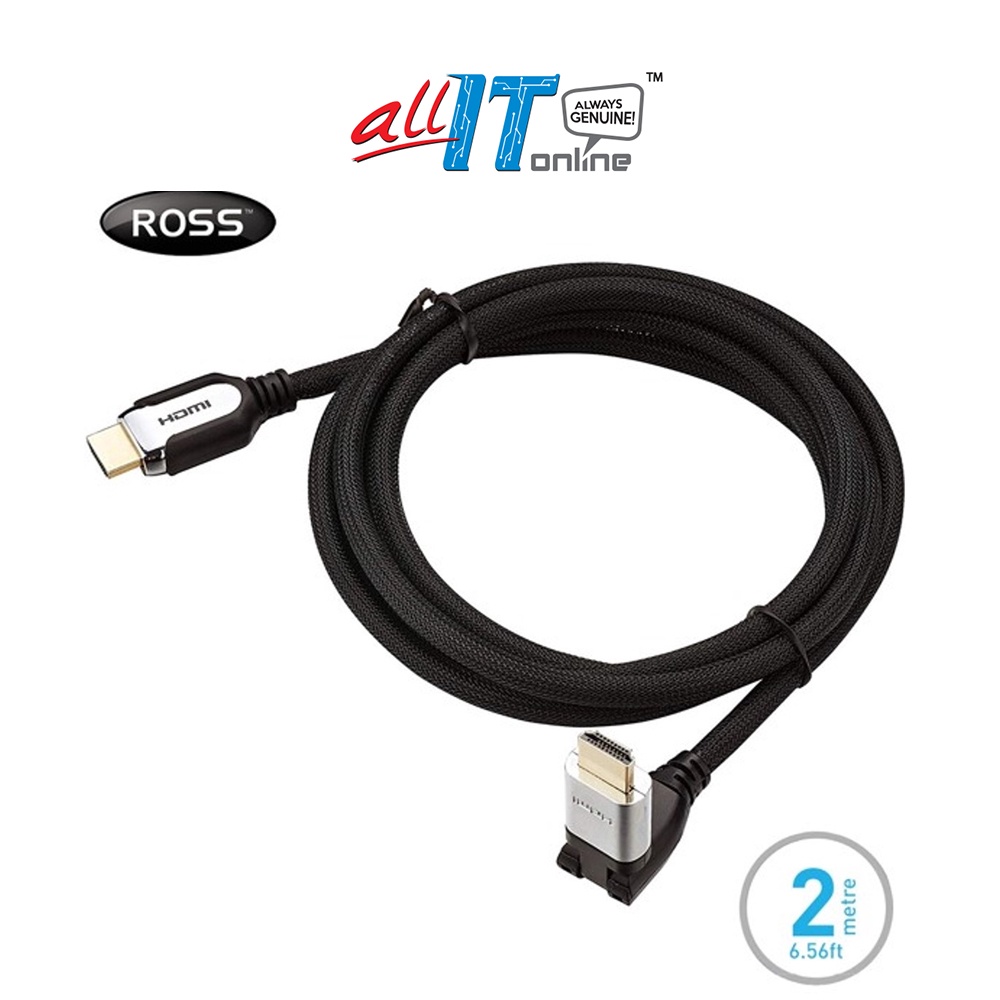 Ross HDMI(M) to HDMI(M) High Performance Adjustable Cable (2M) HPHDMIA2-RO | Shopee Malaysia