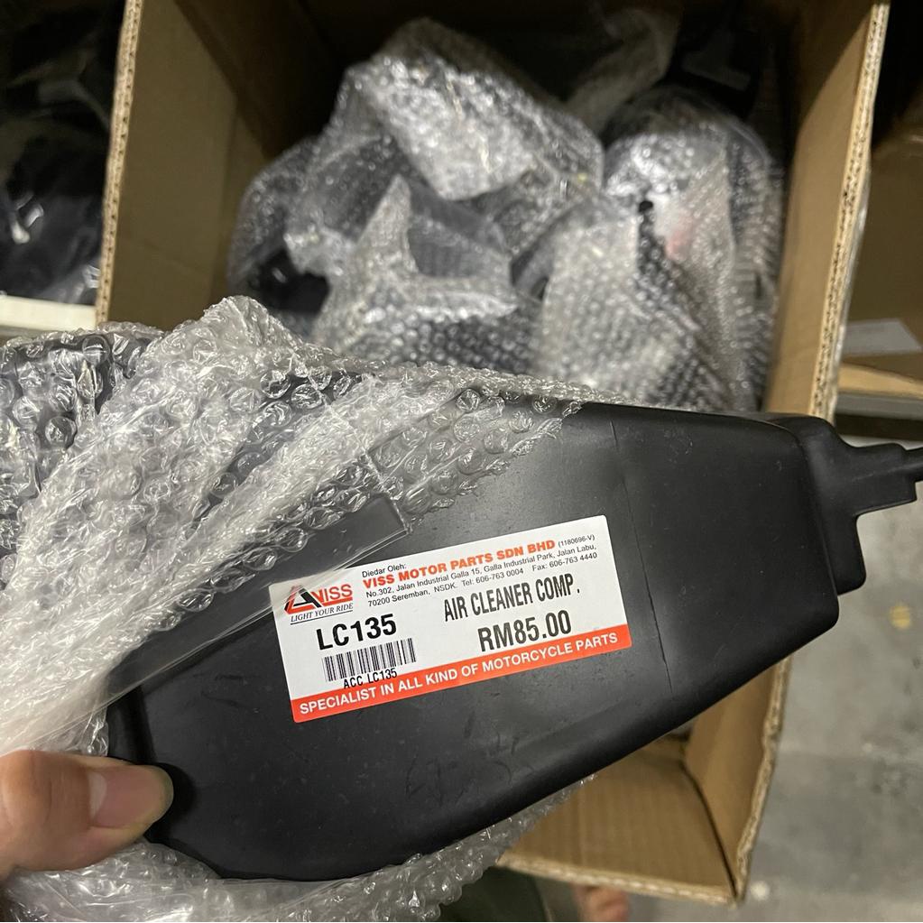 YAMAHA LC135 LC 135 LC 135LC V1 V2 V3 V4 V5 V6 V7 AIR CLEANER BOX AIR FILTER BOX CLEANER BOX ...